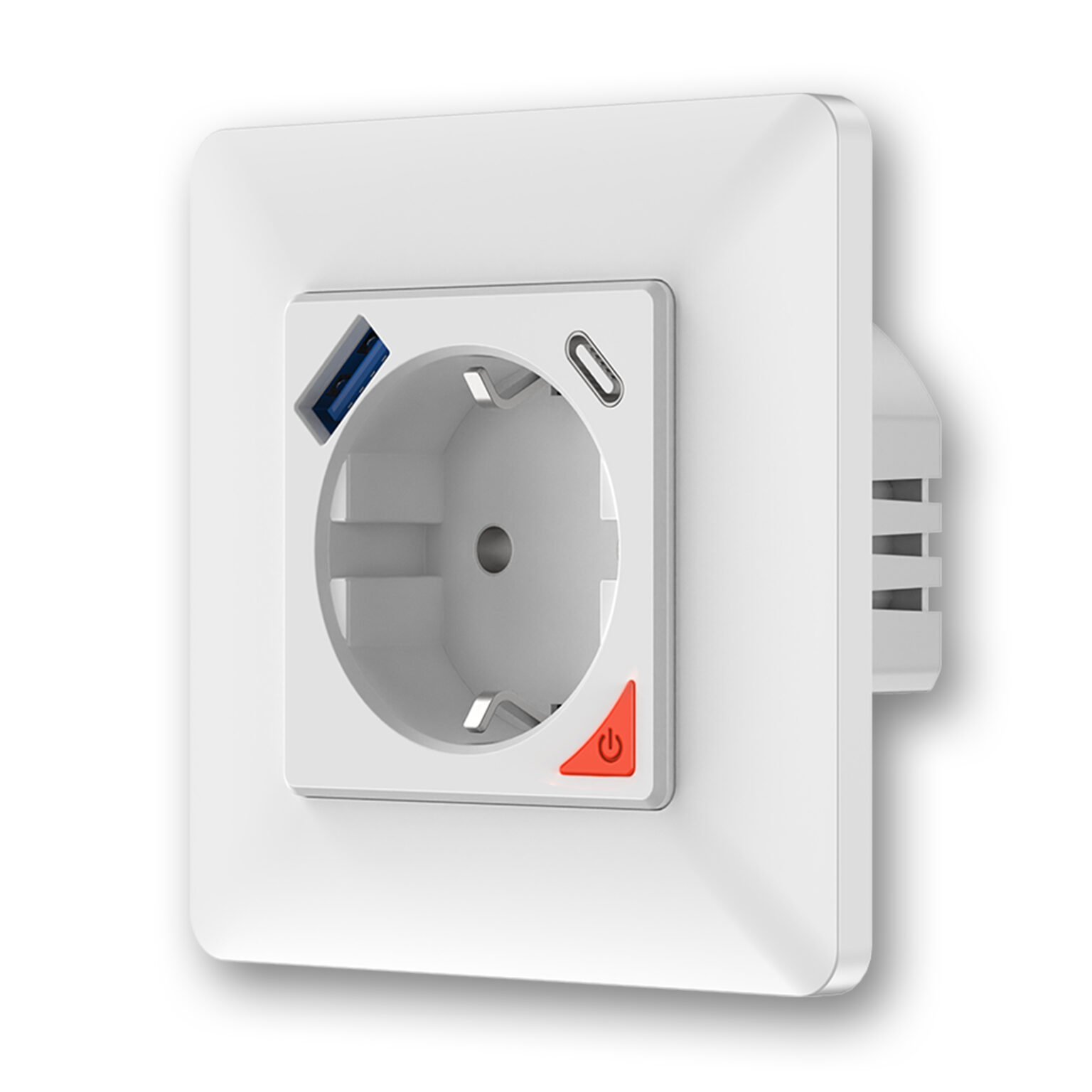 SLS EU Wall Socket with USB and Type-C - SLS Smart