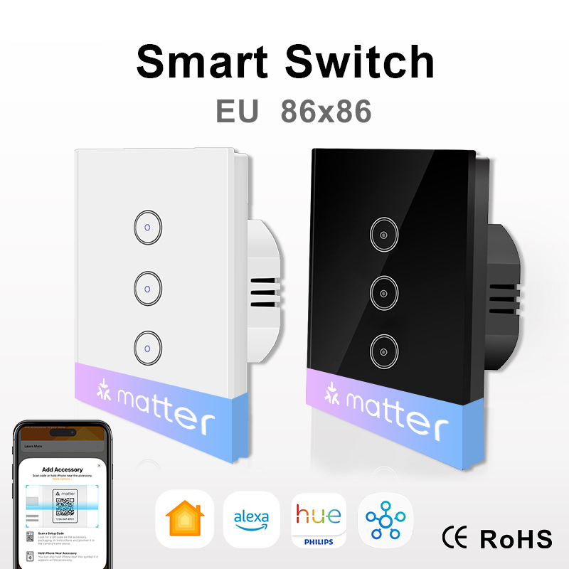 SLS EU Matter Smart Switch TouchScreen | SLS Smart