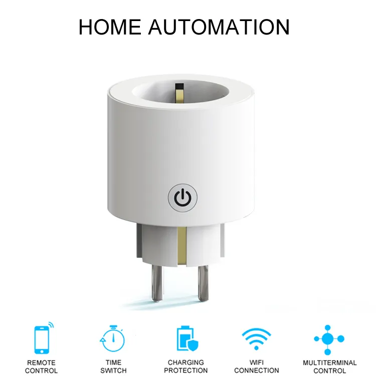SLS EU WiFi Smart Plug Socket with LED Light - SLS Smart