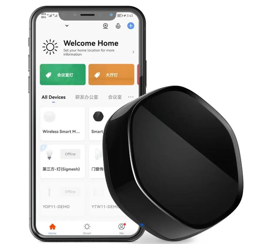 3 in 1 IR Bluetooth ZigBee Gateway