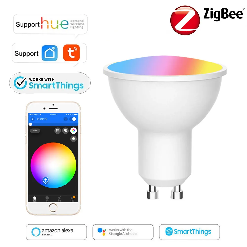 SLS 5W GU10 LED Zigbee bulbs - SLS Smart