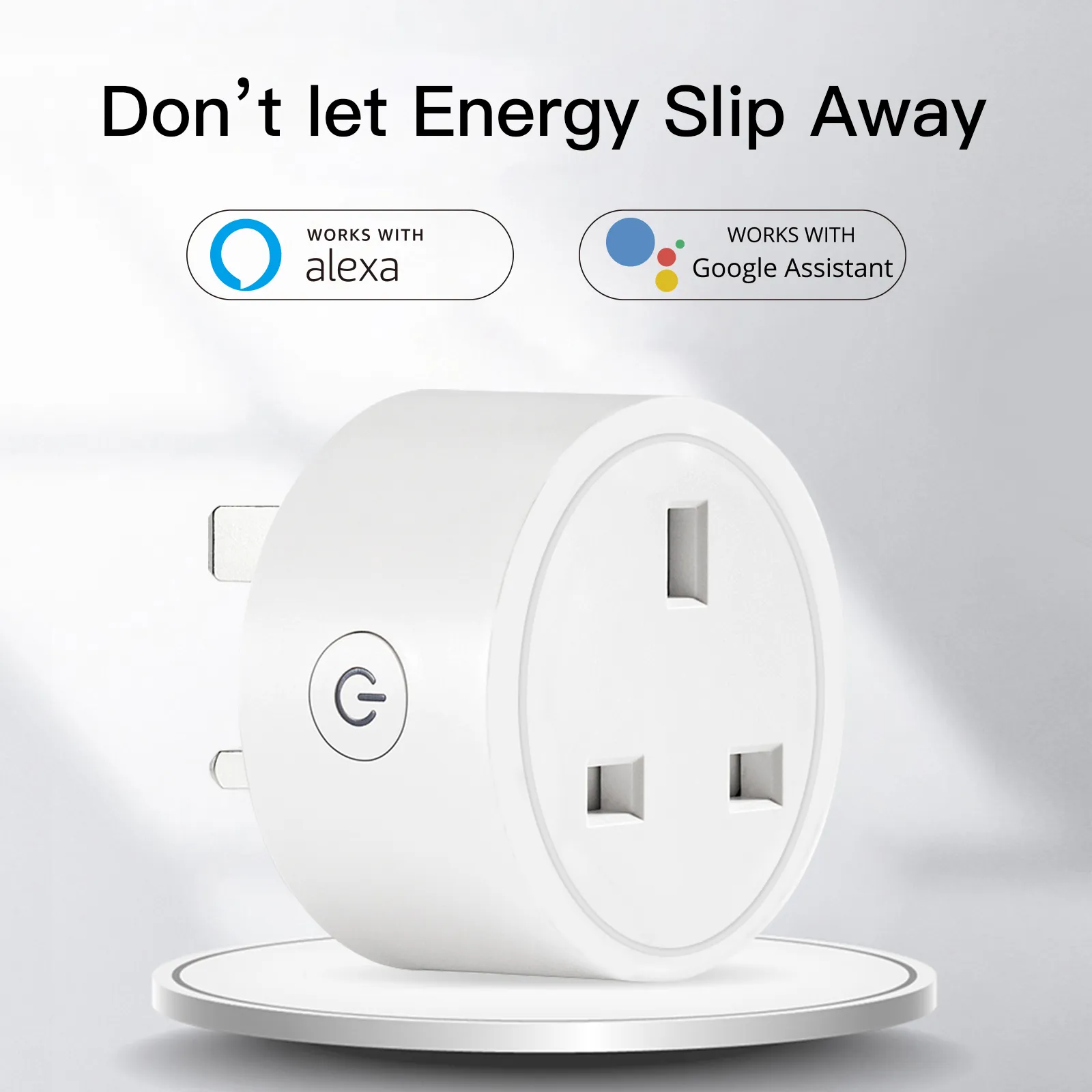 SLS UK Zigbee Smart Plug Socket with Energy Meter